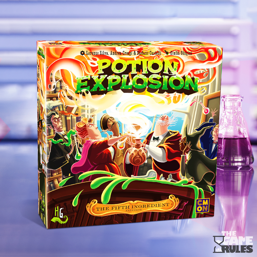 Potion Explosion 2nd Edition: The Fifth Ingredient (Exp) | Επιτραπέζια Παιχνίδια - The Game Rules